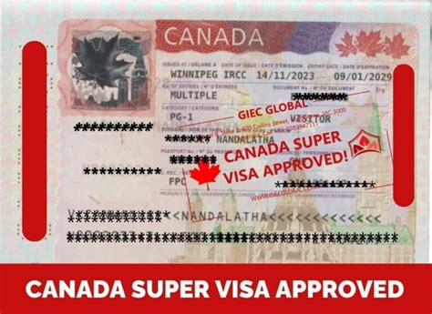 Nandalatha Canada Super Visa Granted Giec Global