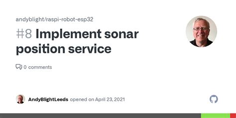 Implement Sonar Position Service Issue 8 Andyblight Raspi Robot