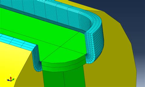 Transition Mesh On A Shaft Eng Tips