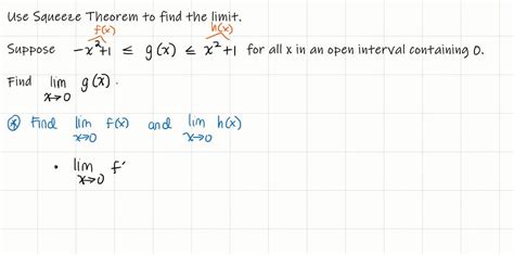 solved in problems 5 8 use the squeeze theorem to find each limit
