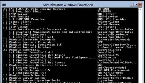 using dism to convert to minishell in windows server 2012 r2