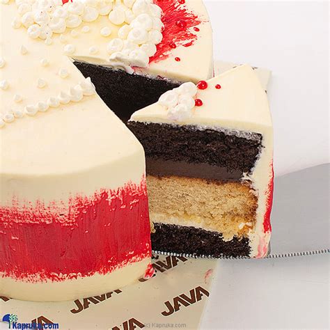 Kapruka Java Choco Vanilla Heart Cake Price In Sri Lanka Java Cake