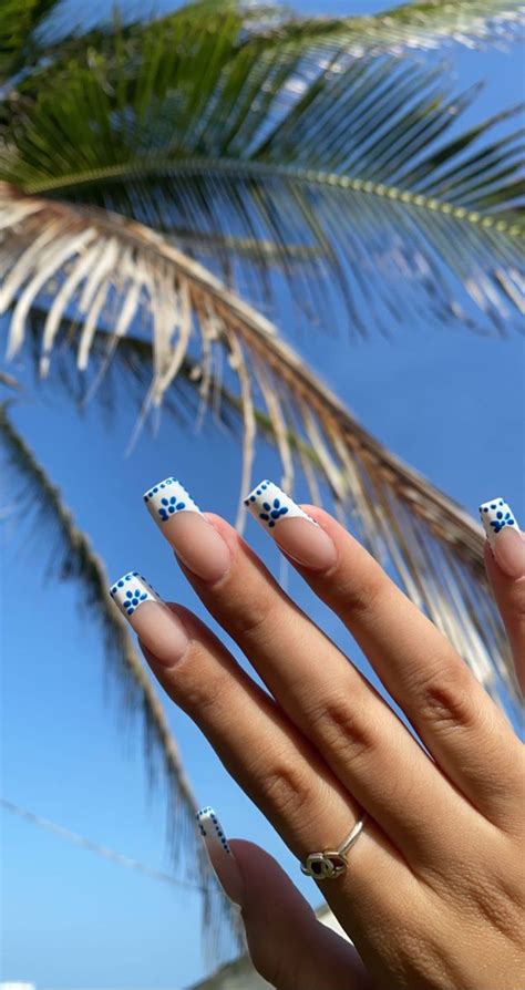 Simple Acrylic Nails Summer Acrylic Nails Simple Nails Summer Nail Inspo Simple Spring Nails