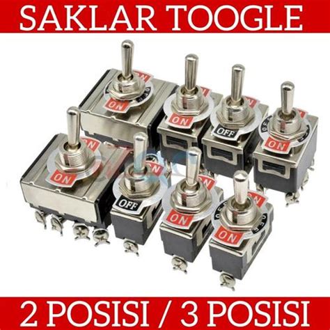 Jual Saklar Toogle Switch Ukuran Besar 15a 250v 2 Dan 3 Posisi 2 4 6 Pin 3 Posisi 3pin