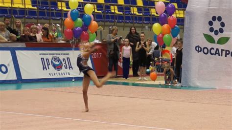 Художественная гимнастика Вероника Осадчая г Череповец Youtube