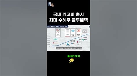 국내 위고비 출시 최대 수혜주 블루엠텍 Youtube