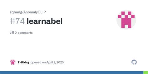 learnabel · issue 74 · zqhang anomalyclip · github