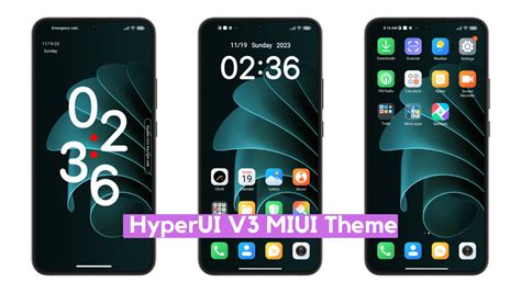Hyperui V3 Miui Theme For Xiaomi With Hyperos Lockscreen Miui Themes