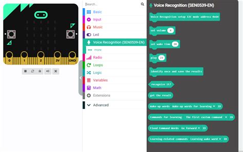 Sku Sen En Gravity Voice Recognition Module I C Uart Dfrobot