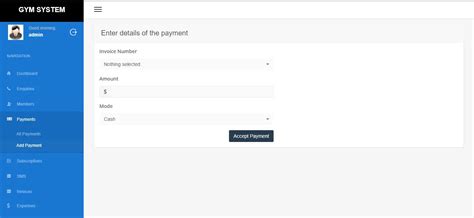 Complete Gym Management System In Laravel With Source Code