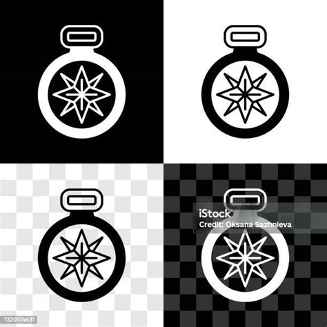 흑백 투명한 배경에 격리된 나침반 아이콘을 설정합니다 윈드로즈 네비게이션 기호입니다 바람 장미 기호 벡터 0명에 대한 스톡 벡터 아트 및 기타 이미지 Istock