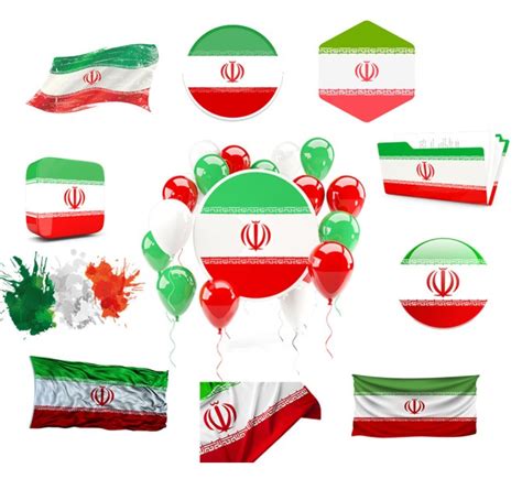 دانلود عکس پرچم ایران بدون الله