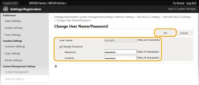 Configuring IEEE 802 1X Authentication