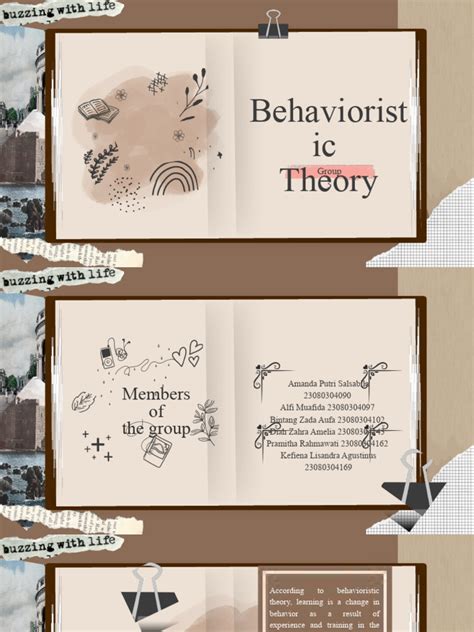 Group 5 Analyzing Behavioristic Theory Pdf Behaviorism Learning