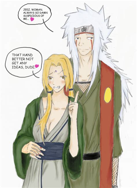 Jiraiya And Tsunade By Neko Riceball On Deviantart