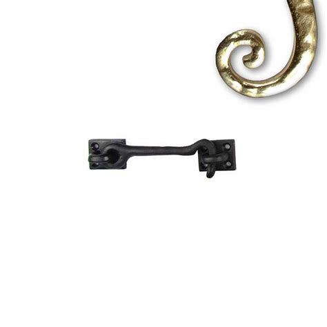 Seaside Shutters S5 104 03un Cast Brass Shutter Hook Plate Mount Polished Brass