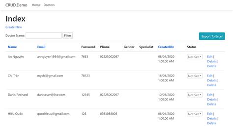 3 Thêm Sắp Xếp Sorting Dữ Liệu Cho Bảng Trong Aspnet Core Mvc