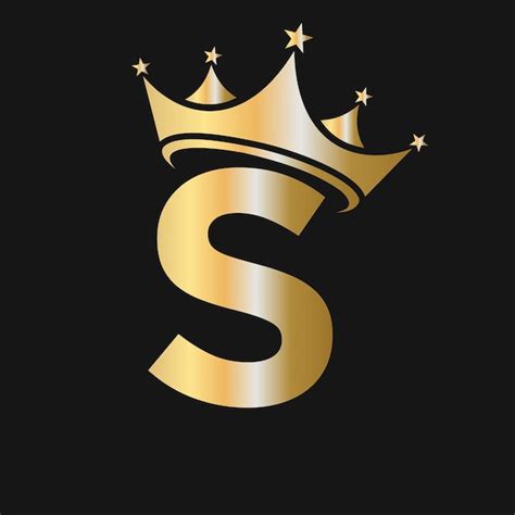 Premium Vector Letter S Crown Logo Crown Logo On Letter S Template