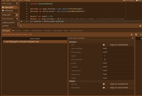 Why Cant I Access My Singletons R Godot