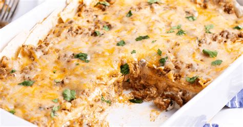 The Best Cheesy Burrito Casserole Recipe All Things Mamma