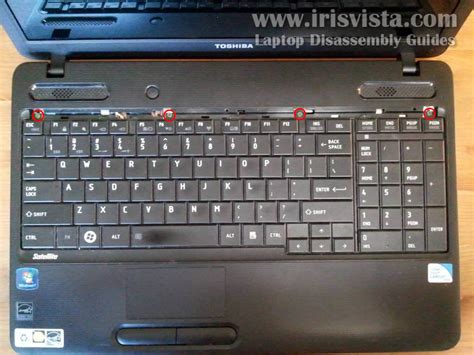 Toshiba Satellite C655 C650 C650 C650d Disassembly