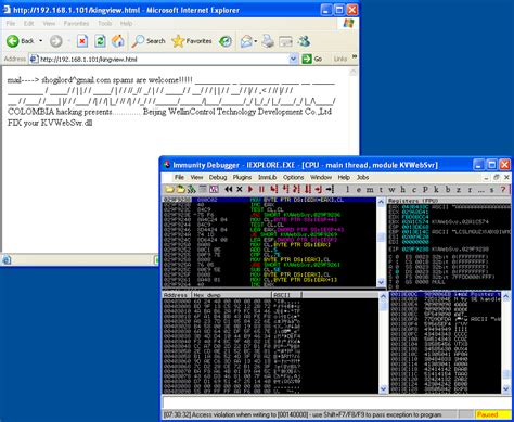 Kingview 653 Scada Activex Windows Remote Exploit