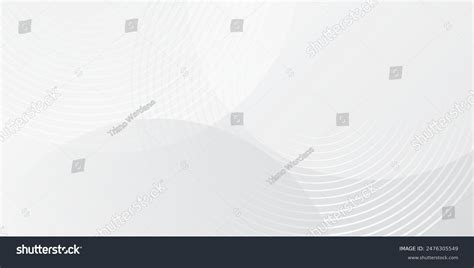 White Geometric Abstract Background Overlap Layer Stock Vector Royalty Free 2476305549