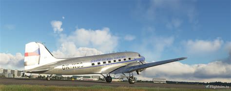 Douglas Dc3 Ok Wds Csa Historic Livery For Microsoft Flight Simulator