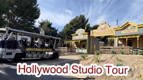 Hollywood Studio Full Tour At Universal Studios California Youtube