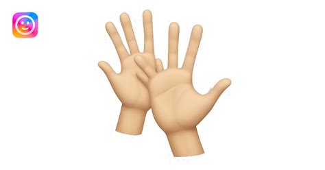 High Five Hands Emoji Ai Emoji Generator