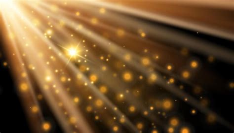 벡터 투명한 태양 빛 특수 렌즈 플레어 조명 효과 전면 렌즈 태양 플레어 광채 조명의 벡터 흐림 장식 요소 수평 별 광선 및 스포트라이트 별 프리미엄 벡터