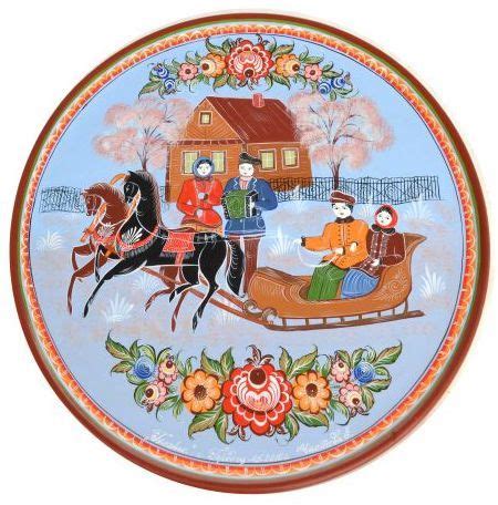 Городецкая роспись / 6. Городецкая роспись в фото | Стиль фолк-арт ...