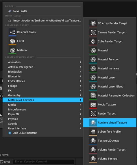 Unreal How Do I Work With Runtime Virtual Textures In Ue5 Game