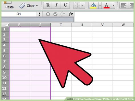 how to create a flower pattern in microsoft excel with pictures