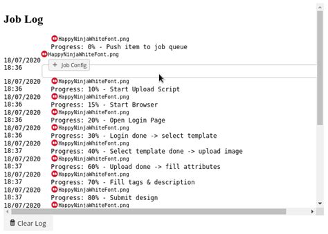 Features Ninja Automation Pod Upload Tool