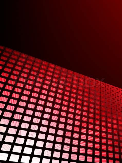 Red Waveform Vector Background Stock Vector Colourbox