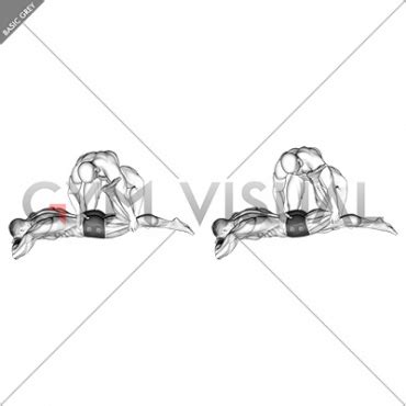 Assisted Prone Rectus Femoris Stretch