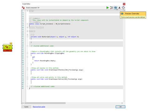 How To Track Back A Previous Custom Display Grasshopper Developer