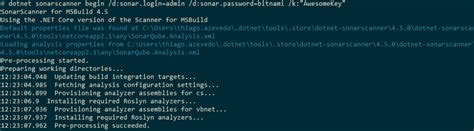 code analysis with sonarqube docker core