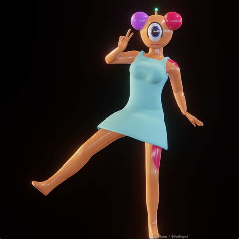 Female Touch Sensor D Model For Blender By CappyAdams