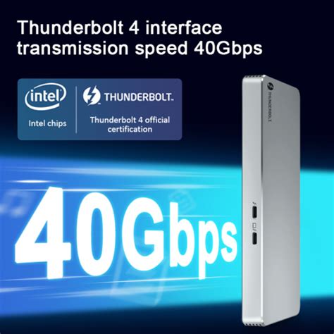 Thunderbolt 4 Usb 4 0 도킹 스테이션 8k 60hz 디스플레이 의 고품질 Thunderbolt 4 Usb 4 0 도킹 스테이션 8k