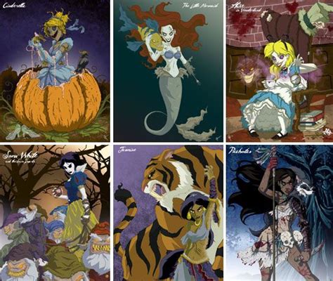 Zombie Disney Princesses Disney Princess Tattoo Twisted Disney