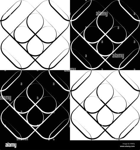 Squares Abstract Repeatable Geometric Pattern Monochrome Background Stock Vector Image And Art