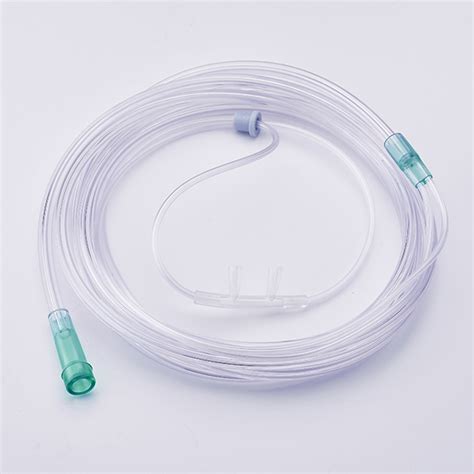 Oxygen Nasal Cannula Flared Nasal Tip Tubing Standard Connector Adult Respiratory