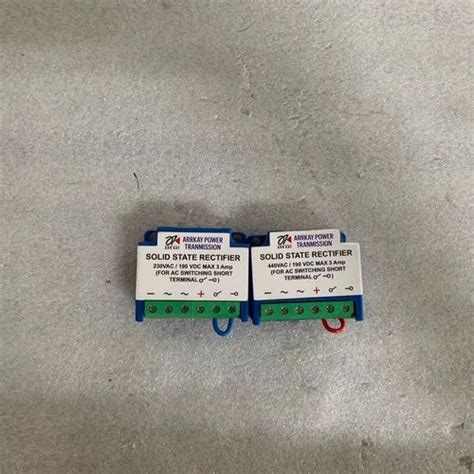230 Or 440v Brake Rectifier 220v Ac 90vdc Full Wave At Rs 230piece In