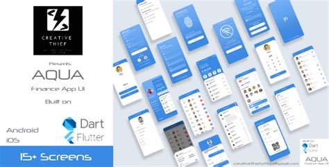 Aqua Finance Uiux Flutter Flutter Codemarket