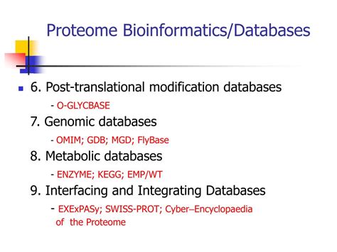Ppt Protein Database Powerpoint Presentation Free Download Id4583360