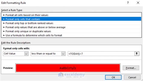 How To Set Due Date Reminder In Excel 3 Quick Methods Exceldemy