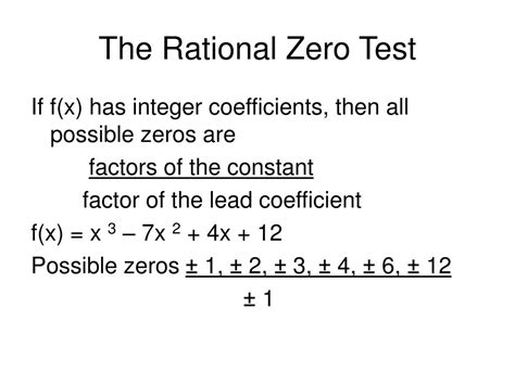 Ppt 2 5 Zeros Of Polynomial Functions Powerpoint Presentation Free Download Id 6899662