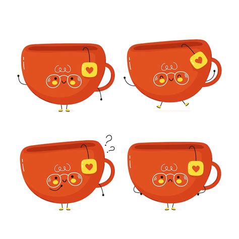 4 페이지 컵 캐릭터 벡터 Freepik에서 무료 고품질 벡터를 다운로드하세요 Freepik